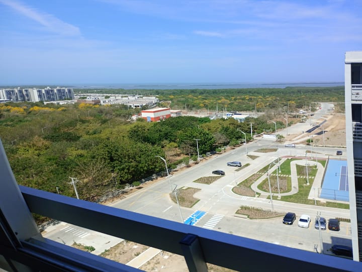 Apartamento Manglar Mallorquin Vista Al Mar - Barranquilla