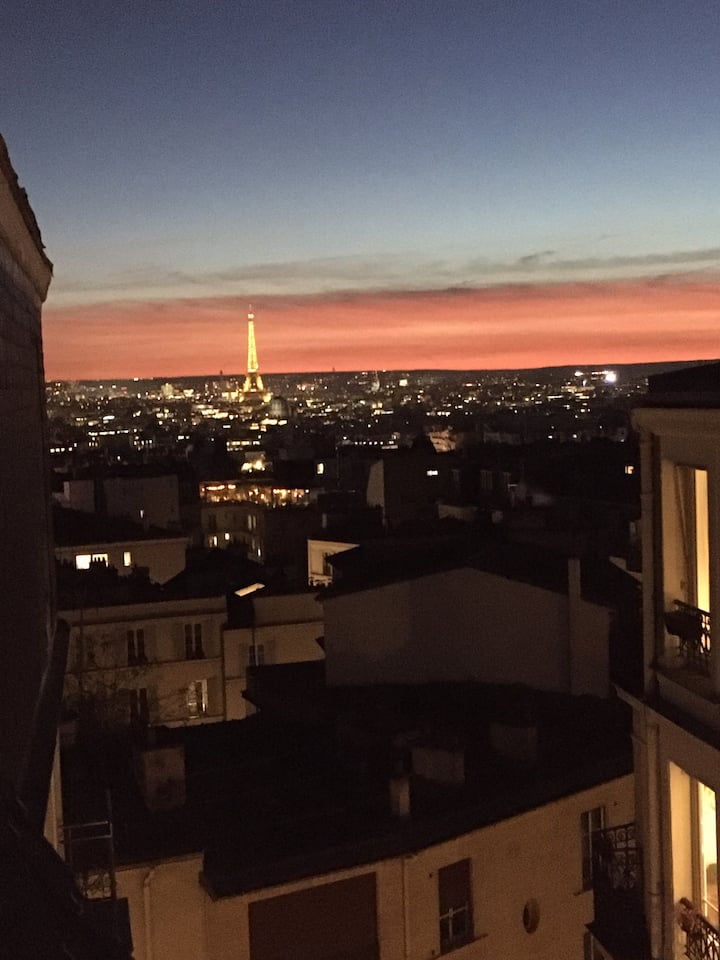 Chambre Femme Montmartre 5e éT - Paris