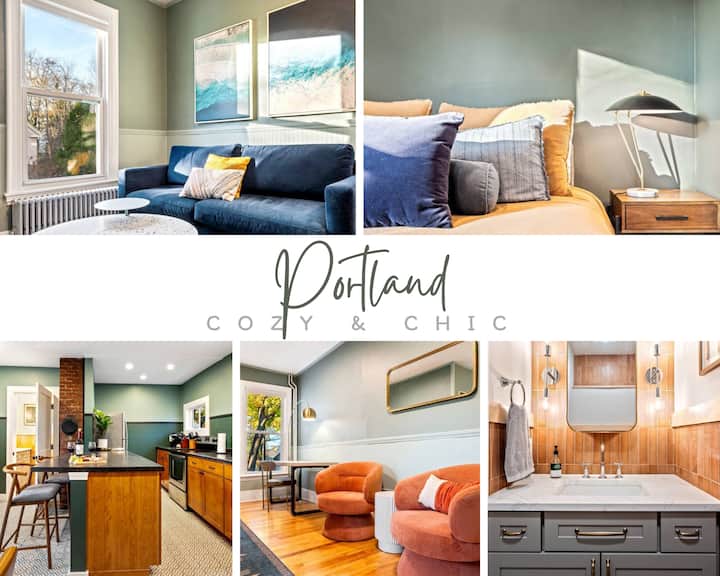 Cozy & Chic Apartment 2br 1.5ba - 포틀랜드