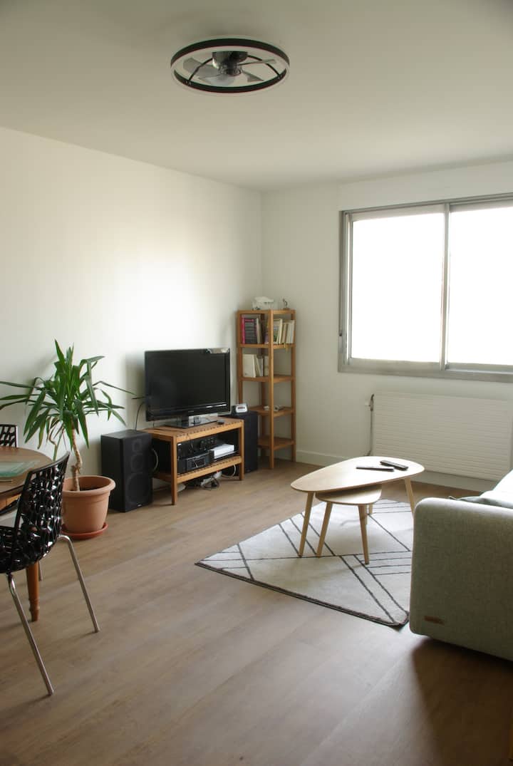 Appartement Calme Et Lumineux - 里昂