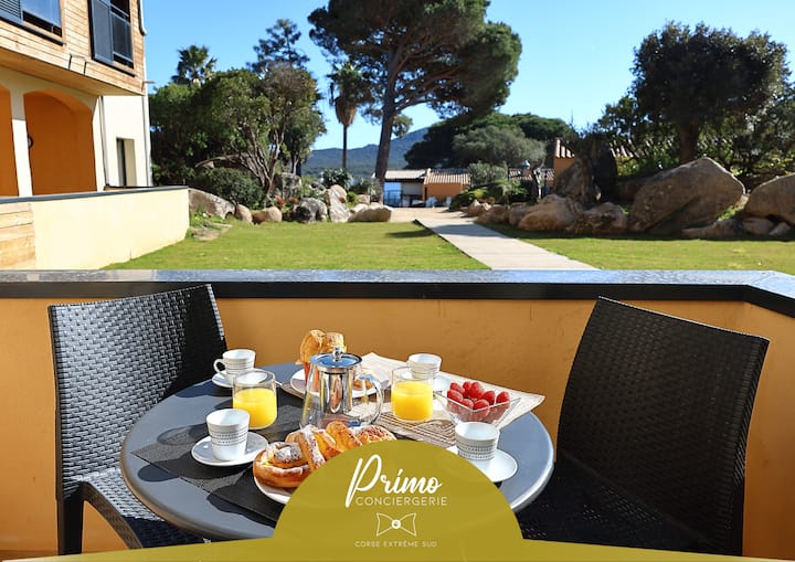 Casa Di Daisy – T2 Les Pieds Dans L’eau Et Piscine - Pianottoli-Caldarello
