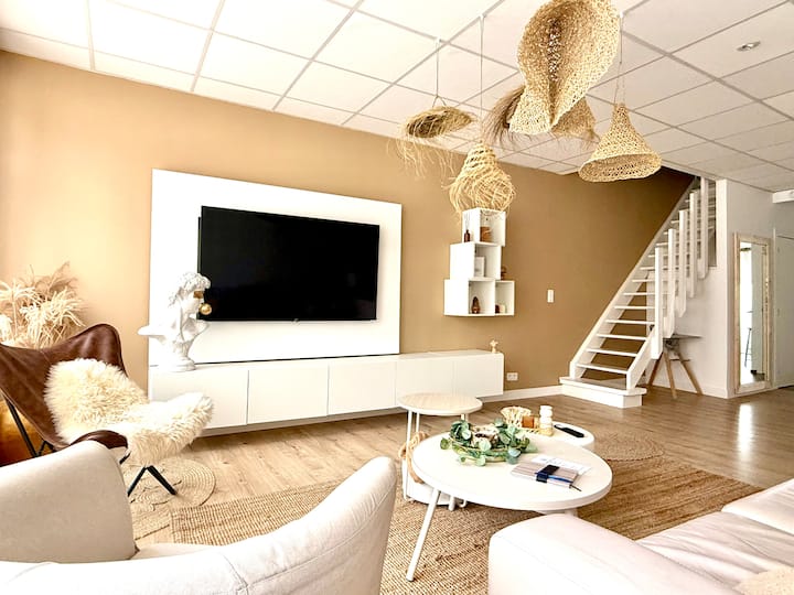 Duplex Spacieux Centre Bastogne "Onikos Rooms" - Bastogne