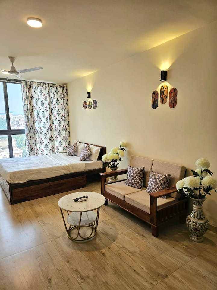 The Studio #002 Citycenter+gym+tv+wifi+terrace - Jaipur
