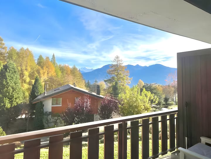 Cozy Cocagne W/ Mountain View - Sierre