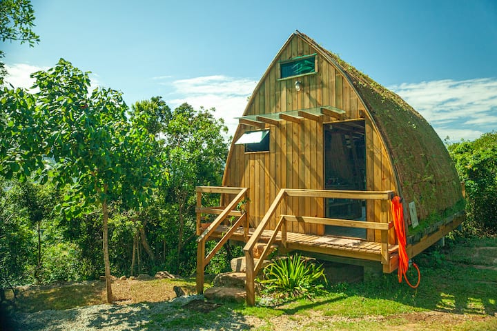 Ecotinyhouse Com Vista Panorâmica De Garopaba - Garopaba