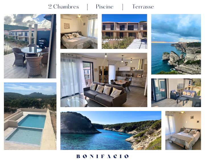 Appartement Avec Terrasse Et Piscine - Bonifacio