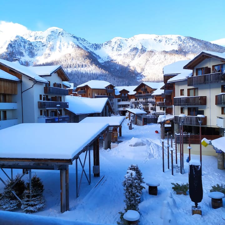 Les Orres 1800, Grand 4/6 Pers Sur Pistes - Les Orres