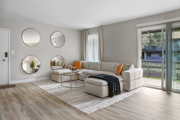 King Bed | Fully Furnished 2b 2b | By Stanford - San Mateo, CA