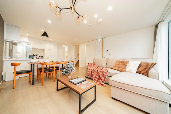 Private Hot Spring 11ppl Villa 5 Mins Drive Niseko - Niseko