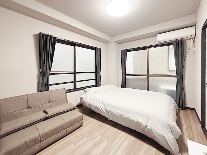 Open Sale　羽田空港乗換無し 人気の蔵前駅6分のお部屋　無料Wi-fi完備 - Ueno