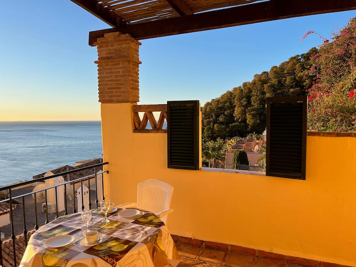Villa Tropical. Planta 0 Completa - Frigiliana