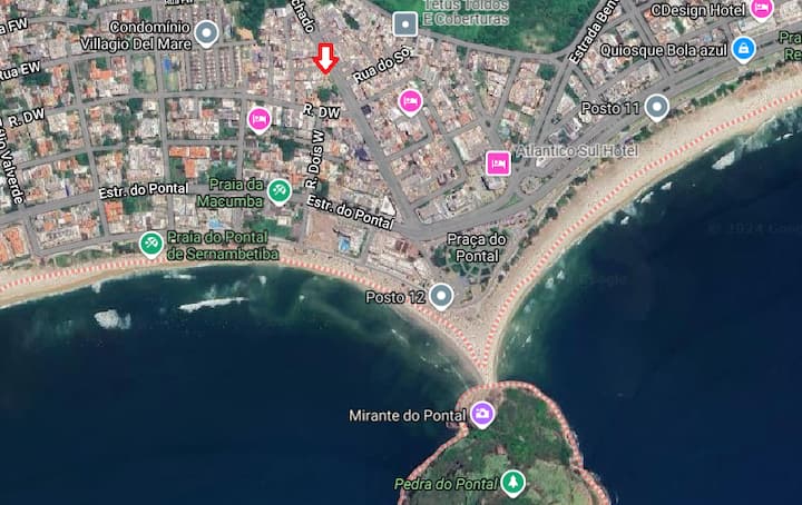 Apto 400m Da Praia Na Av Gilka Machado - Rio de Janeiro