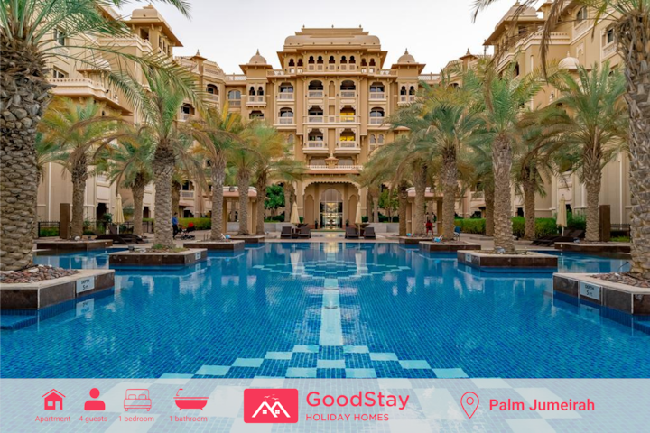 1-bedroom Apartment With Direct Pool&beach Access - دبي