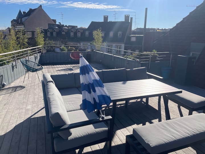 Le Pont Supérieur, 4 Chambres, Terrasse - Estrasburgo