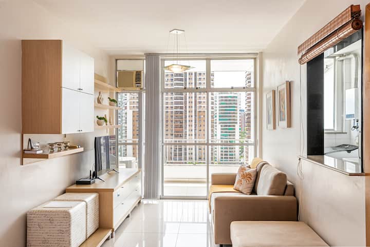 Confortável Apto Na Barra | Acesso à Praia | Balsa - Rio de Janeiro