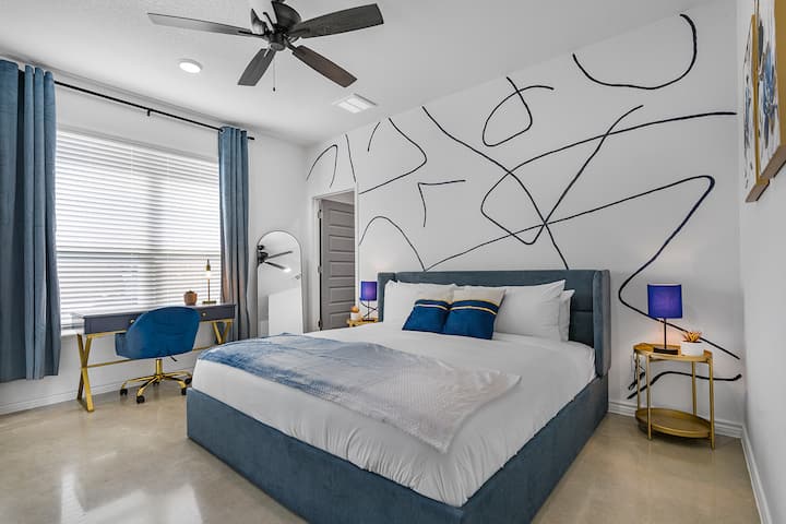 Comfy Home Nr Downtown W/ King Beds And Workspace - Temple, TX