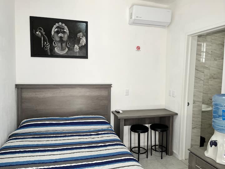 Private Studio W/ Fast Wi-fi – Ground Floor - Guadalajara