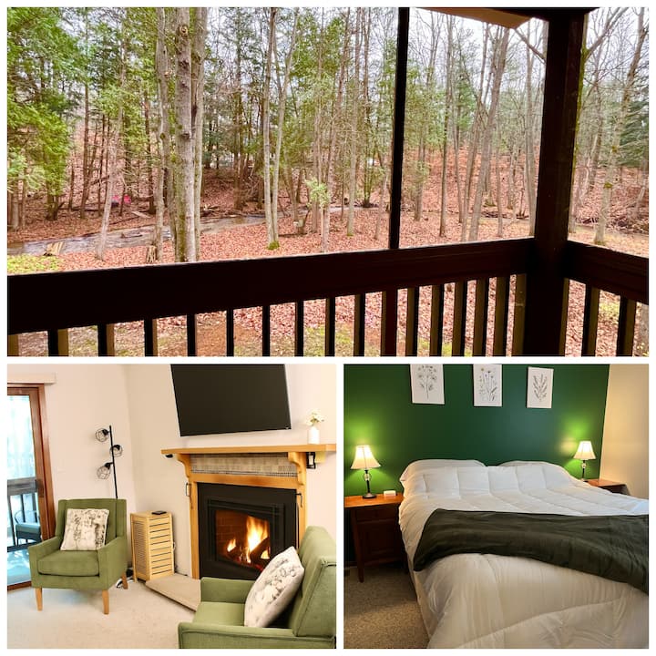 Shanty Creek Condo: Fall Colors, Creekside, Skiing - Alden, MI