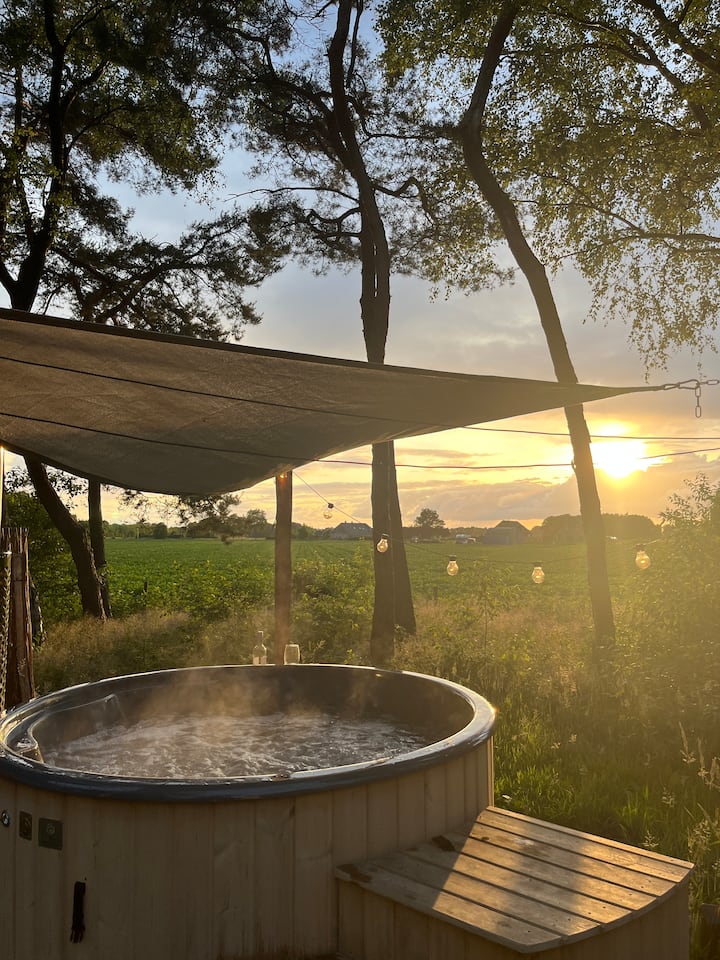 Wellness Lodge Hottub Louis 43 - Netherlands