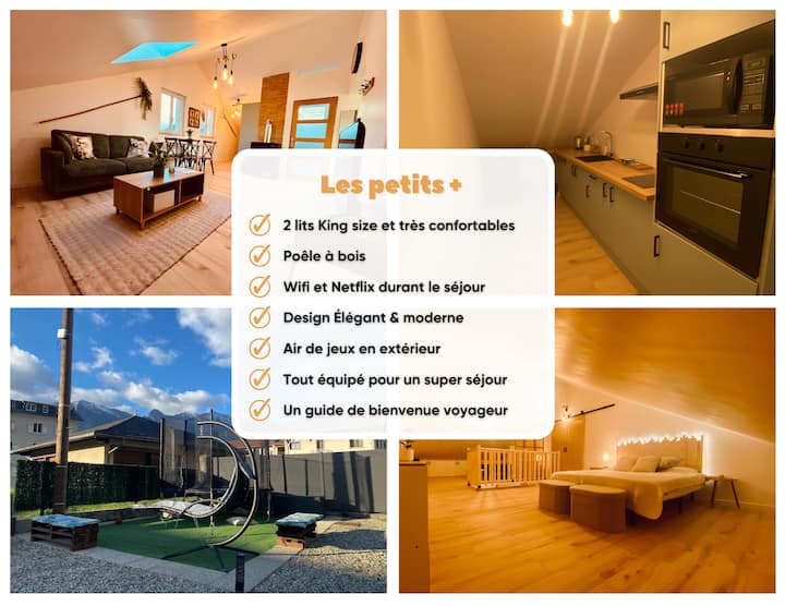 Nid Douillet Vues Montagnes Avec Parking - Albertville
