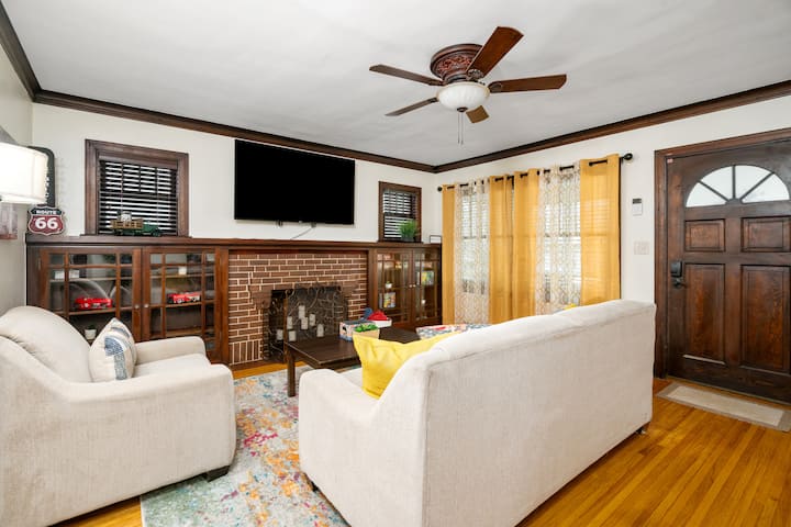 Walk To Tu! Cozy Midtown Bungalow Expo & Route 66 - 털사