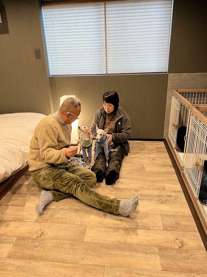 犬連れ専用棟|琴平の一棟貸し|駐車場あり|70㎡|最大4名2匹|room Earth - 善通寺市