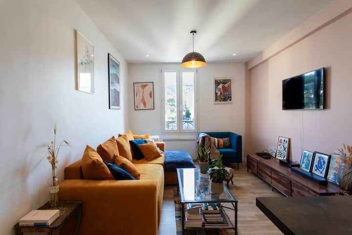 Suite Port 2chambres 5mins Plage Vielle Ville - Nice