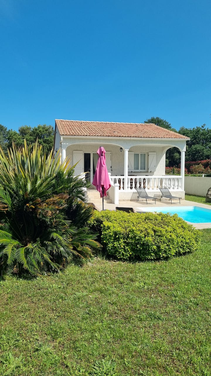 Villa Calme Avec Piscine Privée - Plage De Ghisonaccia