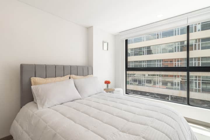 Lovely And Cozy Apt In Vibrant Usaquen - Bogota