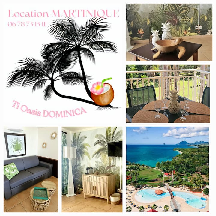 Ti Oasis Dominica Piscine & Plage Village-vacances - Martinique