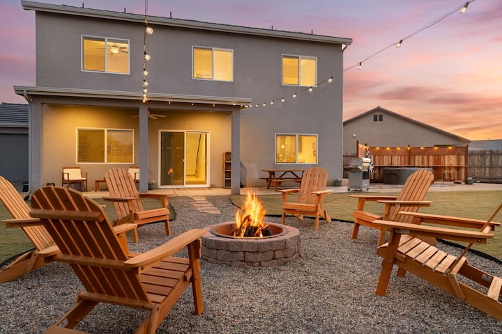 New! 5br Vacation Home | Sequoias | Tub | Bbq | Ev - Visalia, CA