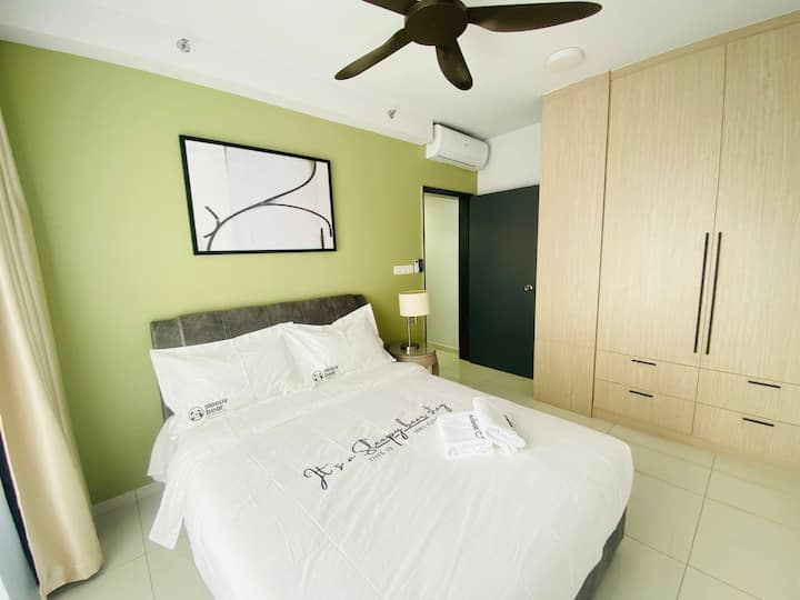 [Gs411]2bedroom Cozy@gaia Residence Gamuda Gardens - Rawang
