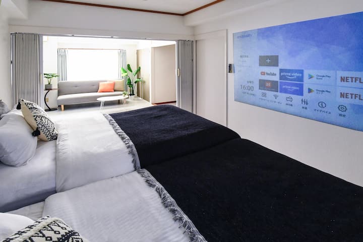 【A Type】parking/airport6min/beach1min/kokusai10min - 沖縄県