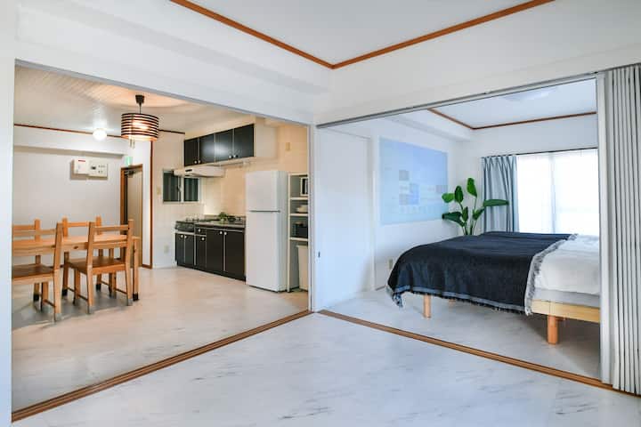 【3a】parking/airport6min/beach1min/kokusai St.10min - Naha