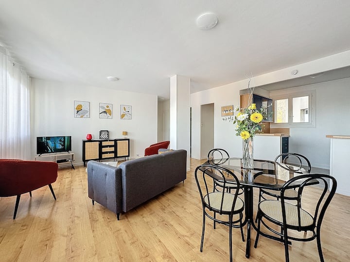 Le Quai 52 - Spacieux & Lumineux & Gare Sncf - Clermont-Ferrand