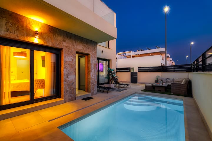 Villa Diamant Blanc - Piscine - Plage 10 Minutes - Almoradí