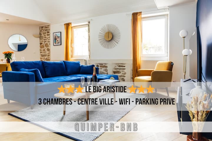 Superbe Duplex En Centre-ville Avec Parking - カンペール