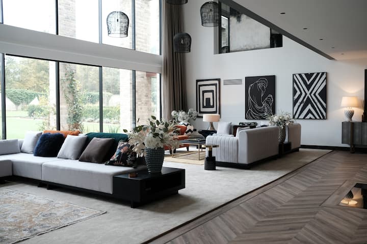 Stylish Modern Mansion Forest Hideaway - Oxburgh Estate