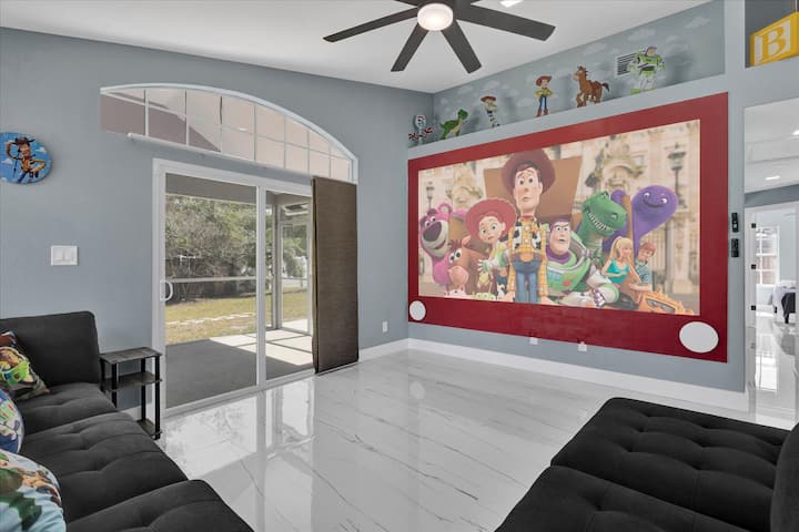 Evcharger,6br/sleeps 20, Disney10mintoystorydream - Kissimmee