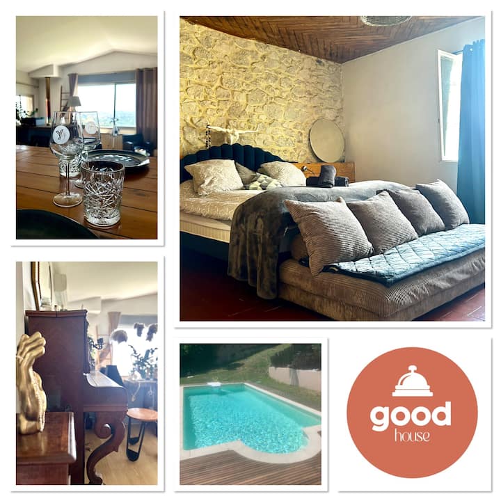 Typic House - Maison Avec Piscine Clim Et Vue - Albí