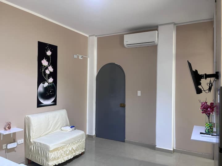 Studio Apt On 1st Floor + Air Conditioning +Garage - Nazca