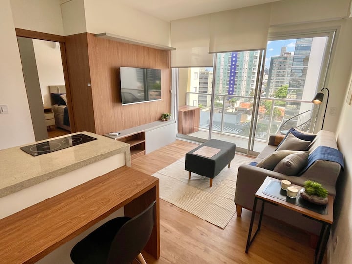 Apartamento Completo Em Edifício Novo - Campinas