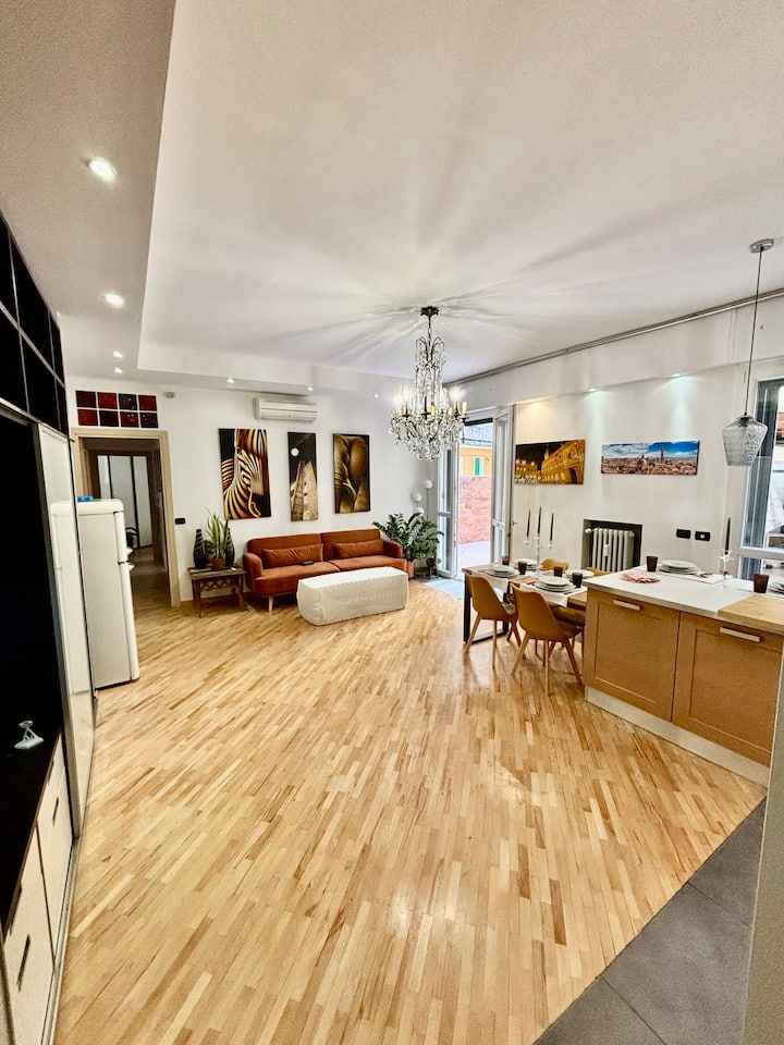 San Rocco Home Quadrilocale Con Ampia Terrazza - Bologne