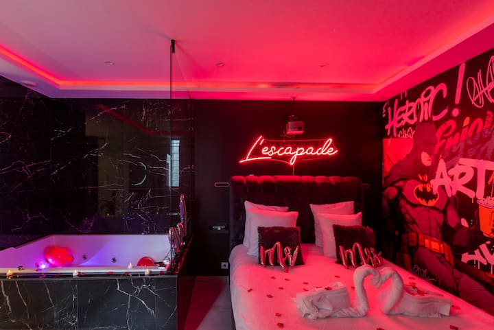 L'escapade -  Jacuzzi, Sauna & Vidéo-projecteur - Cagnes-sur-Mer