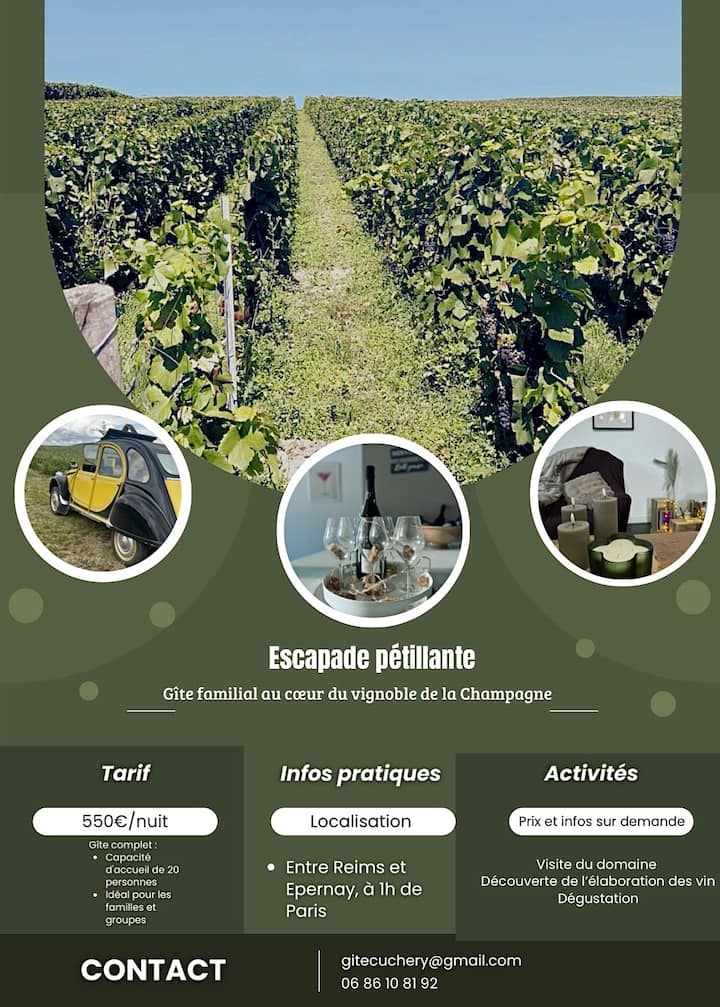 Gîte Familial Dans Le Vignoble - Épernay