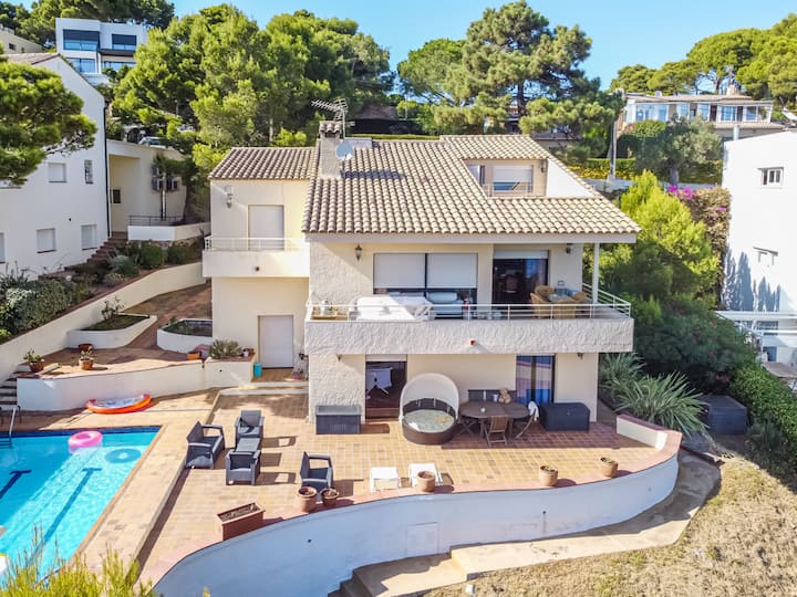 Villa Tamariu Con Vistas Al Mar - Llafranc