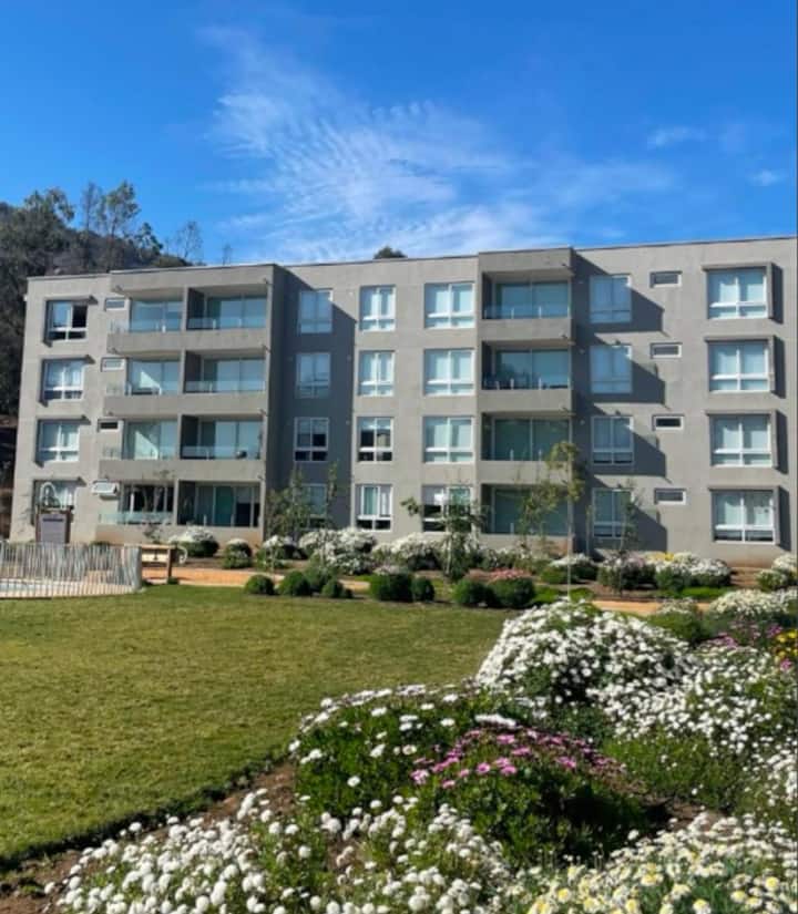 Cómodo Departamento En Papudo - Papudo