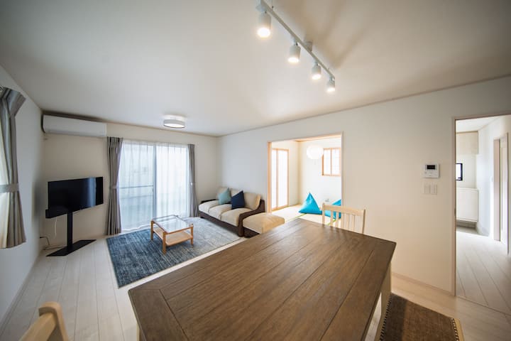 4 Rooms For10｜newly Built & Spacious Private House - Nago