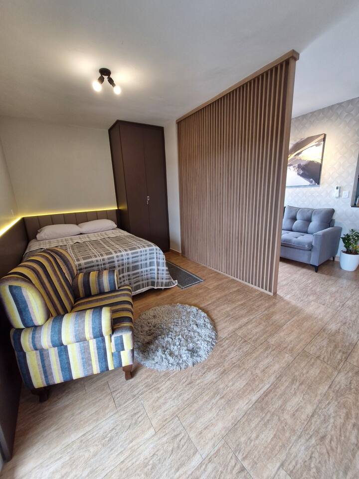 Comfortável Flat,último Andar Com Vista Panorâmica - ソロカバ