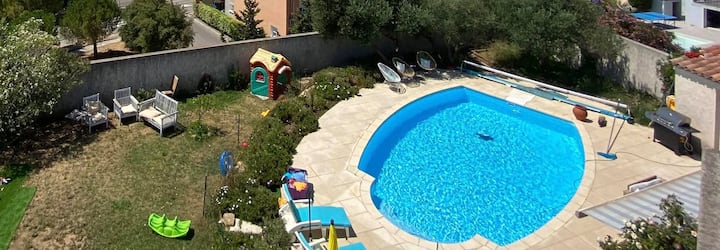 Bas De Villa Avec Piscine - Fos-sur-Mer